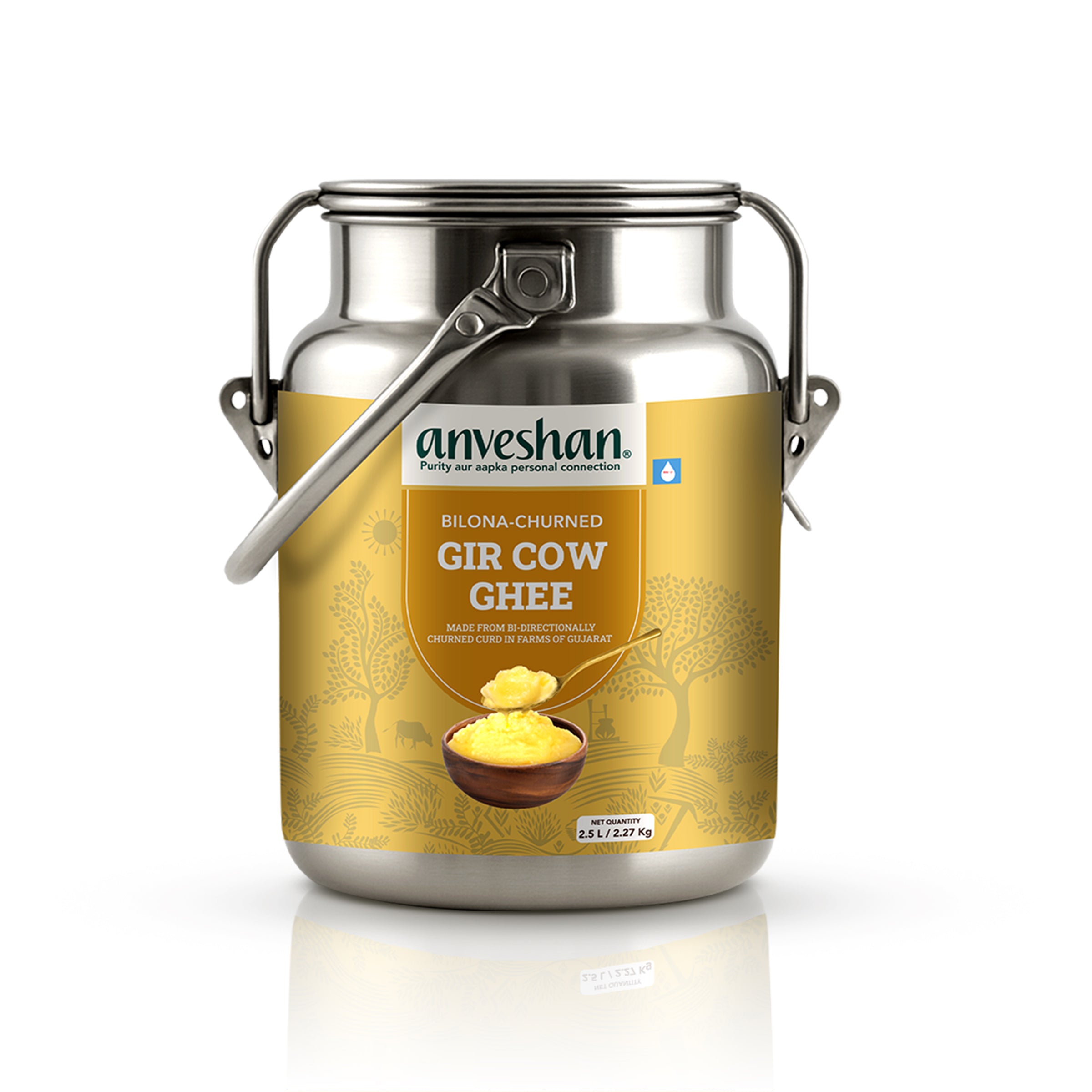 Buy A2 Ghee Online | Pure A2 Cow, Desi & Bilona Ghee – Anveshan
