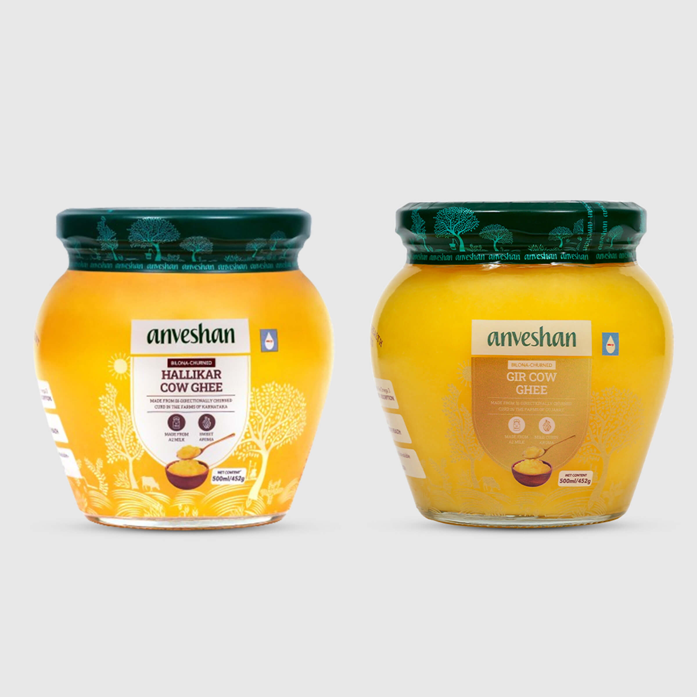 Buy Cow Ghee | Ghee | Cow Ghee | Pure Cow Ghee | Anveshan Farms