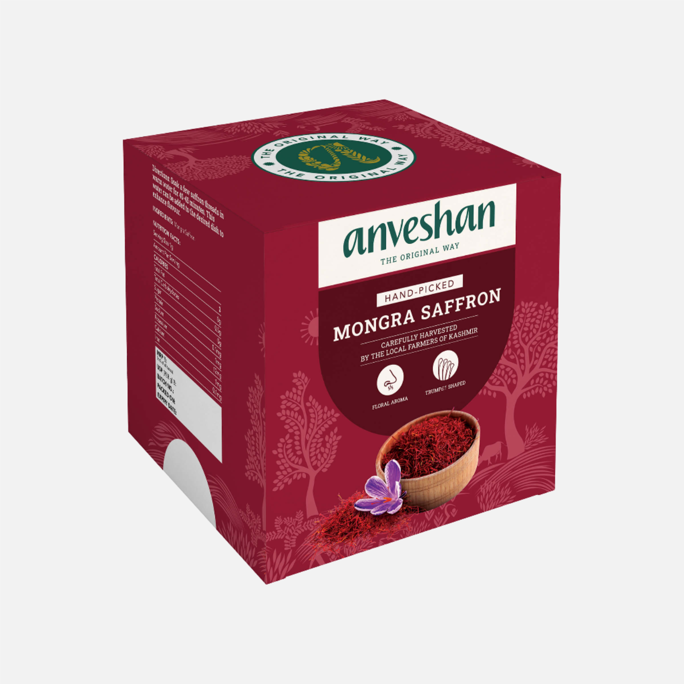 Kashmiri Mongra Saffron – Anveshan