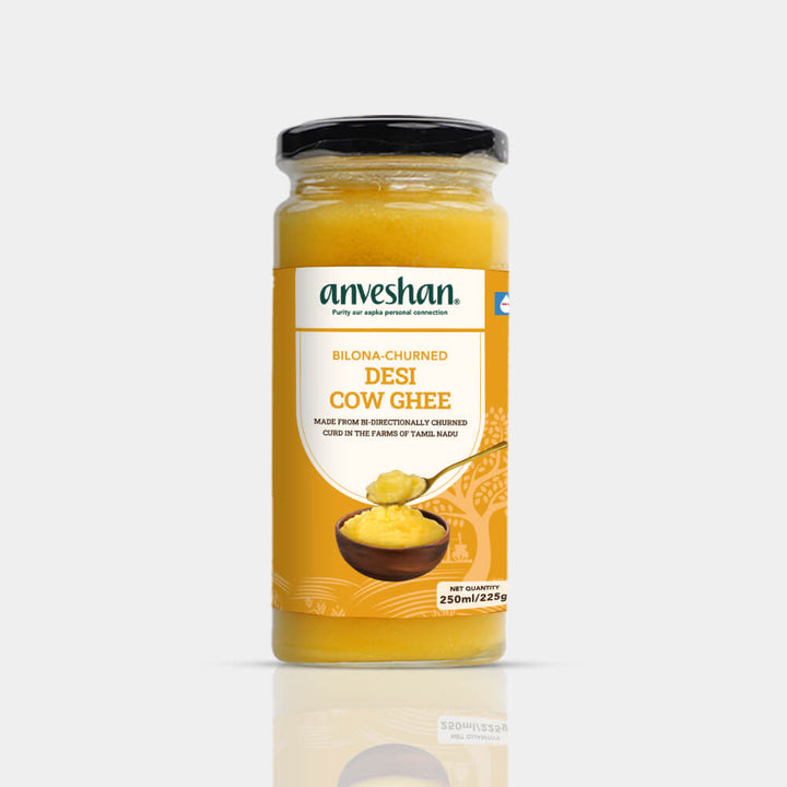 Buy Cow Ghee | Ghee | Cow Ghee | Pure Cow Ghee | Anveshan Farms