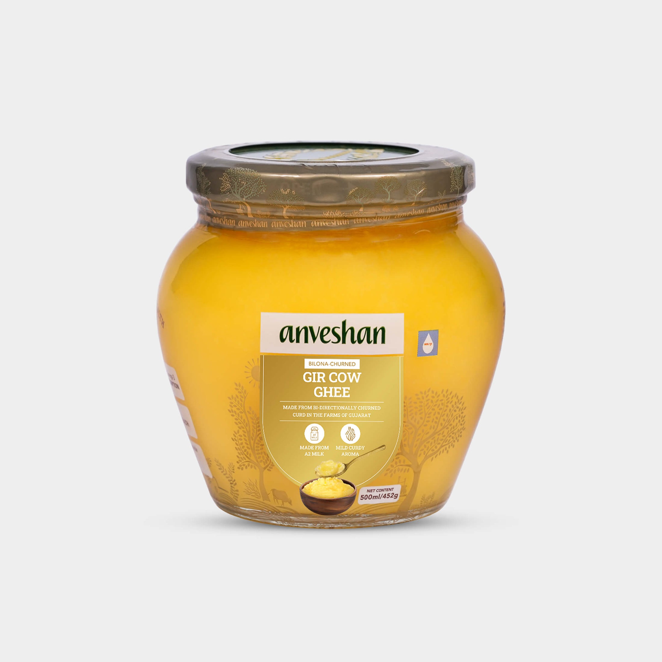 Buy Gir Cow Ghee | Pure Cow Ghee | Anveshan Farms