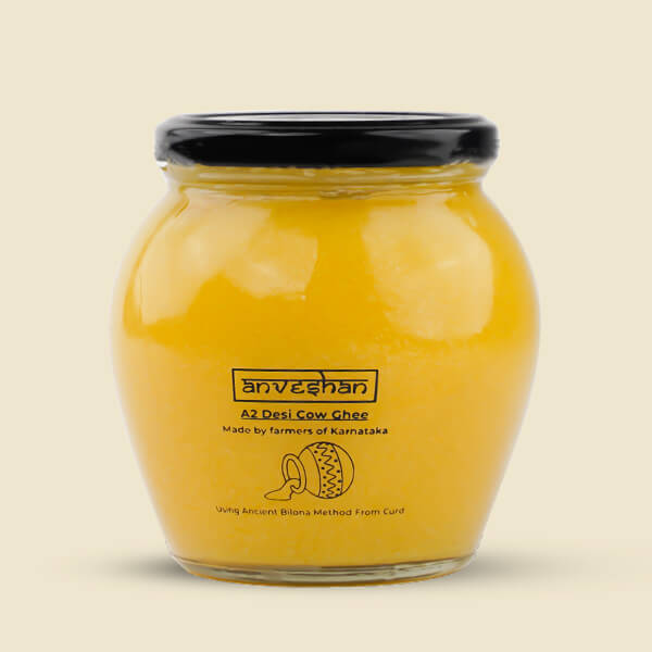 A2 Desi Hallikar Ghee and A2 Gir Ghee Combo – Anveshan