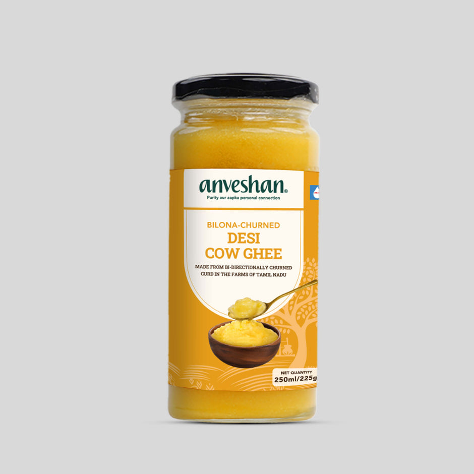 Buy Cow Ghee | Ghee | Cow Ghee | Pure Cow Ghee | Anveshan Farms